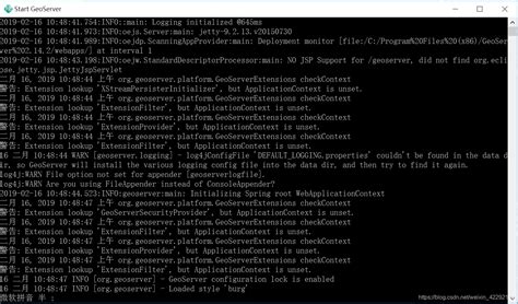 geoserver安装与启动 geoserver启动 csdn博客