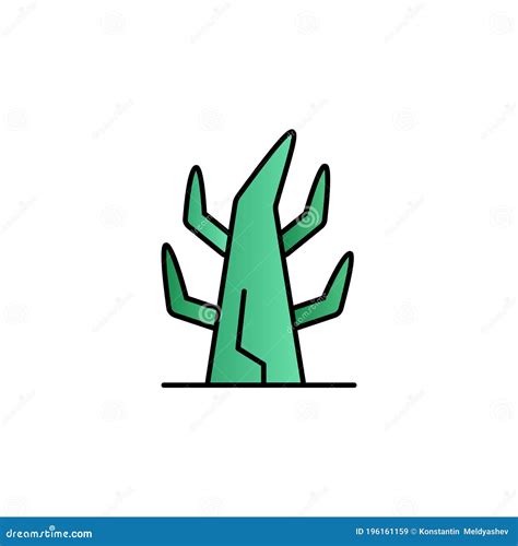 Tree Dead Nolan Icon Simple Thin Line Outline Vector Of Treeicons For Ui And Ux Website Or