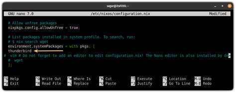 Install And Remove Packages In Nixos