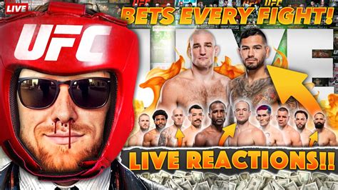 🔴 Ufc Houston Watch Party🔥 Road To 100000 🔥 Youtube