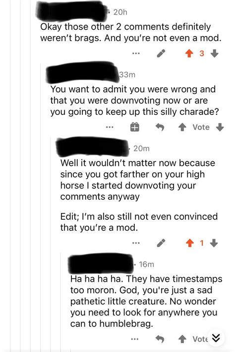 Guy Claims That Hes A Mod Of A Sub With Only Mods And Provides No Evidence Then Goes On The