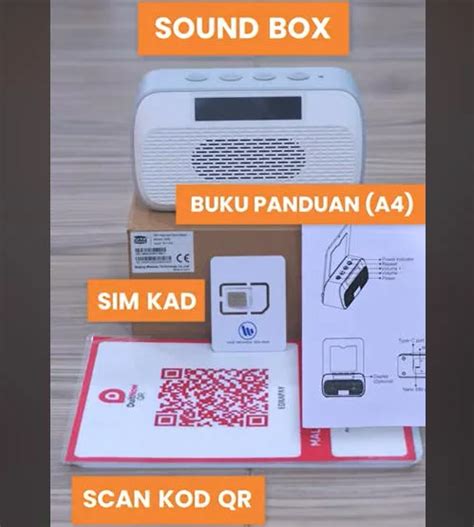 Tutorial 1 Unboxing DuitNow QR Soundbox 2023 Soundbox QR Code DuitNow
