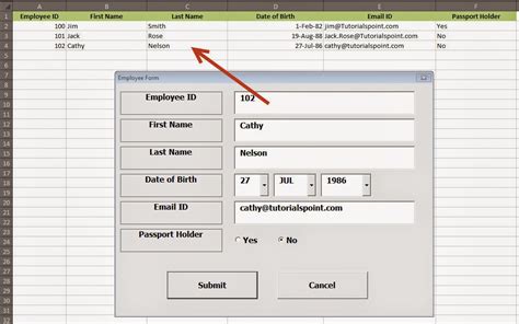 VBA User Forms EXPLORE WORLD