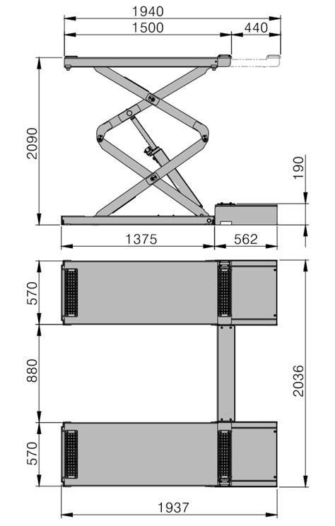 제품정보 리프트 Kl 190x