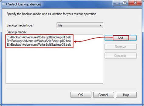 How To Create Sql Server Database Split Backup Files