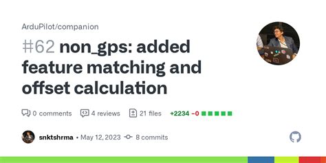 Non Gps Added Feature Matching And Offset Calculation By Snktshrma