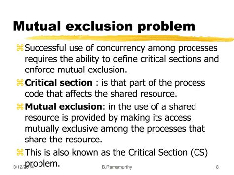PPT Concurrency Mutual Exclusion And Synchronization PowerPoint Presentation ID