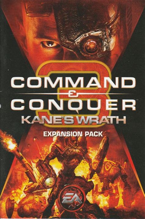 Command And Conquer 3 Kanes Wrath Cover Or Packaging Material Mobygames