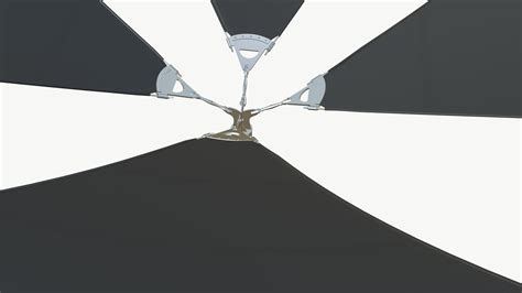 3d Tensile Structure Arch Black Model Turbosquid 2152715