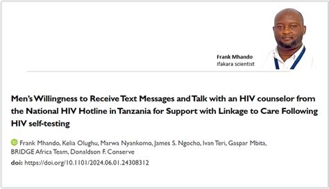 News Details Ifakara Health Institute