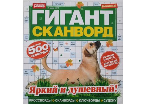 💲👉Купить Журнал кроссвордов Гигант-сканворд №9 2019 г. в интернет ...