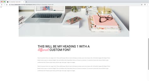 Add Another Heading To Squarespace Without Using Code Blocks 70 71
