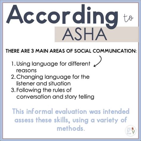 Informal Pragmatic Language Assessment Pragmatic Skills Checklist