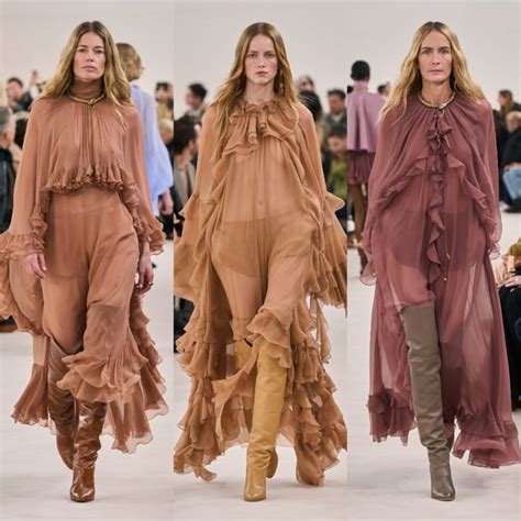 Chloe Fw 2024 Ropa Estilo Bohemio Moda Estilo Tendencias De Moda