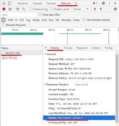 Tutorial IIS Change The Server Identification Header Step By Step