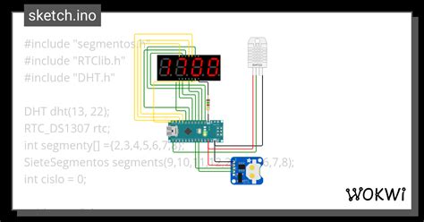 Segment Wokwi Esp32 Stm32 Arduino Simulator