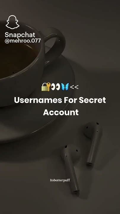 Usernames For Secret Account 🔐👀🦋💓🫶 🧿username Usernameforsecretaccount Instagram Snapchat