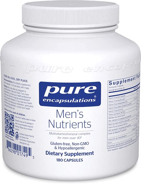 Mens Nutrients Solutions 4 Health