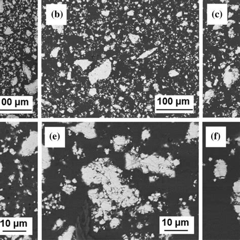 Sem Bse Microstructures Of The Cross Section Of The Si0 A D Si1 B