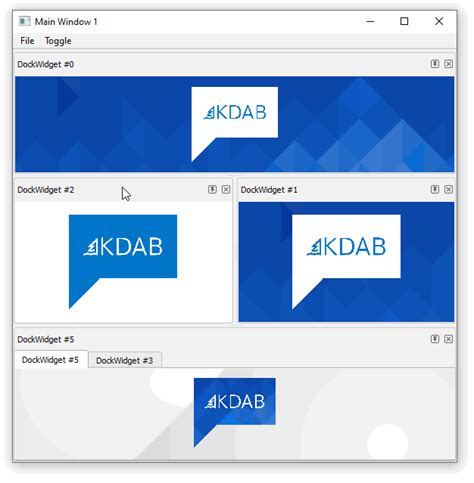 kddockwidgets v1 1 has been released kdab r qtframework