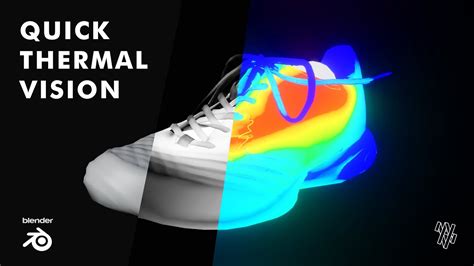 Quick Thermal Vision Shader In Blender Tutorials Tips And Tricks