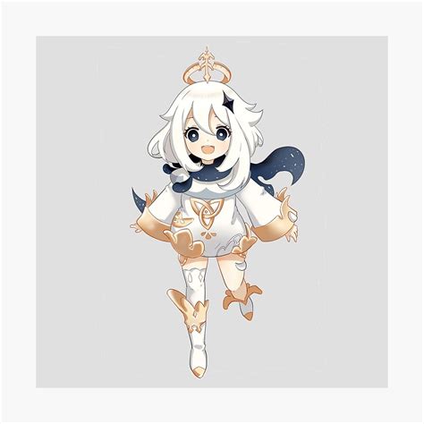 Genshin Impact 11x17 Poster Print 4x6 Mini Print Paimon Prints Digital Prints Pe