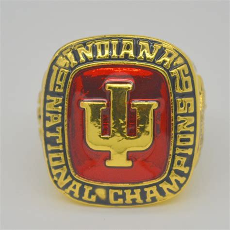 1976 Indiana National Championship Ring Indiana Hoosiers National Cham