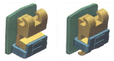 Passive Self Ligating Brackets In Open And Closed Positions Download Scientific Diagram