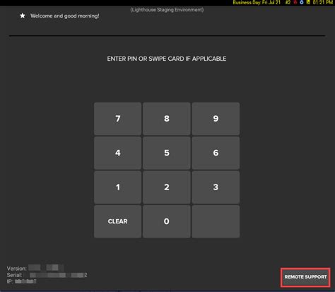 Remote Support Access On Skytab Pos Shift4 Knowledge