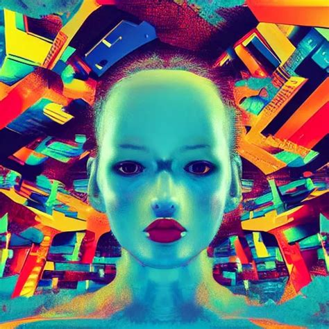 “the most beautiful electronic music album cover ever | Stable Diffusion