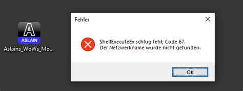 shellexecuteex network name not found issues and bug reporting