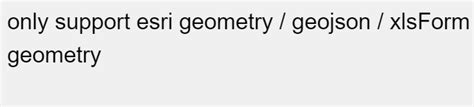 Survey Widget No Longer Sending Shape Data In Expe Esri Community
