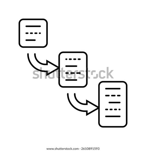Hierarchy Ux Ui Design Line Icon Stock Vector Royalty Free 2610891593 Shutterstock