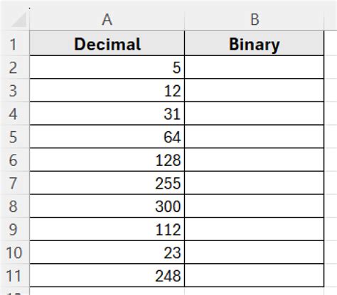 How To Convert Decimal To Binary In Excel 3 Simple Ways Excel Insider