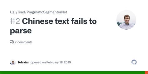 Chinese Text Fails To Parse · Issue 2 · Uglytoadpragmaticsegmenternet