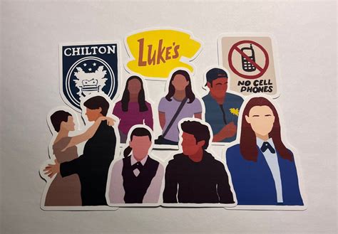 Gilmore Girls Sticker Pack Etsy