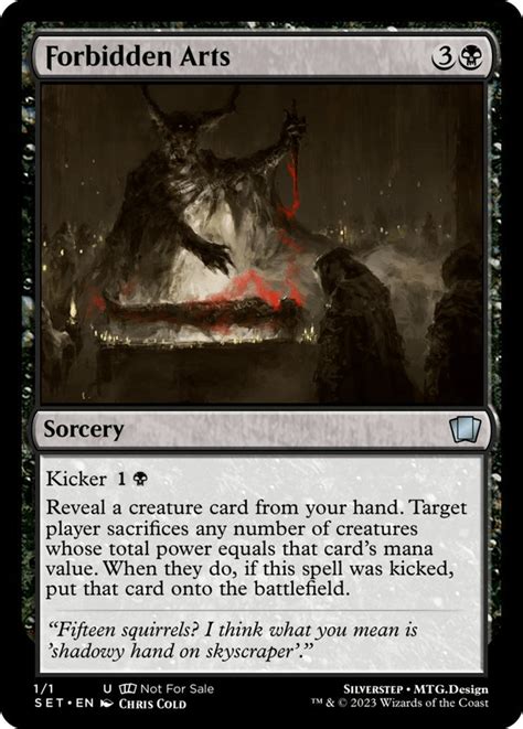 Forbidden Arts [updated post] : r/custommagic