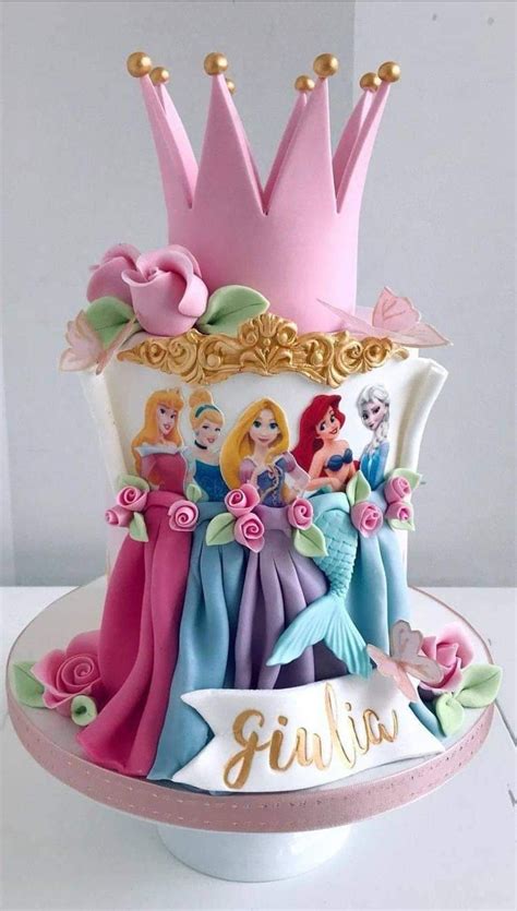 Disney Princess Birthday Cake