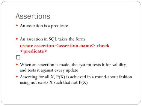 Ppt Chapter 4 Advanced Sql 1 Powerpoint Presentation Free Download Id 3881692