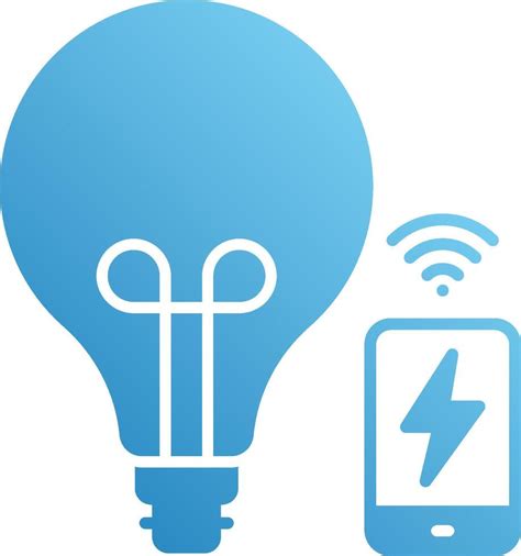 Mobile App For Smart Light Bulb 51886604 Vector Art At Vecteezy