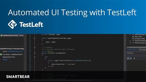 Testleft The Fastest Automated Ui Testing Tool To Shift Left Youtube