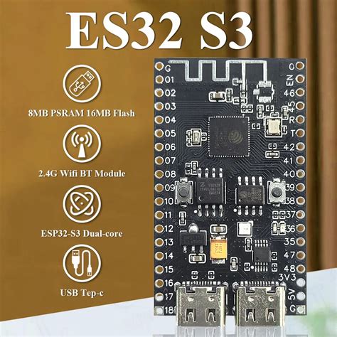 New ESP32 S3 N16R8 Development Board BT 2 4G Wifi Module For Arduino 8MB PSRAM 16MB