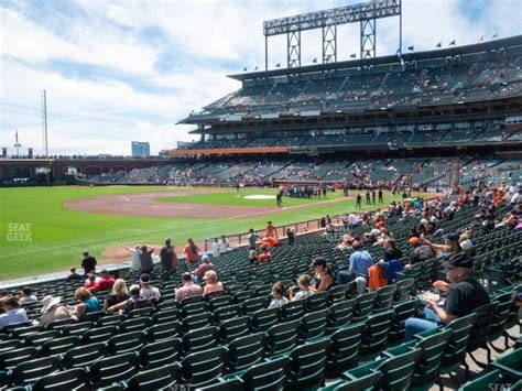 Oracle Park Seating Chart And Seat Views Seatgeek