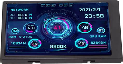 Asixxsix 35 Inch Ips Usb Mini Monitor Aida64 Pc Cpu Ram Data Monitor Pc Sensor Panel Display