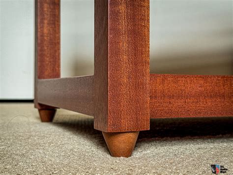 Custom Hardwood Audio Component Stand