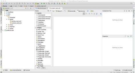 Missing Design Tab in Android Studio - Stack Overflow