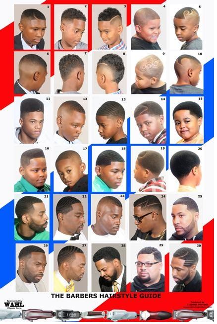 Barber Hairstyle Guide Black Men