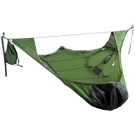 Flat Sleep Hammock Tent With Bug Net And Suspension Kit Outdoor Camp