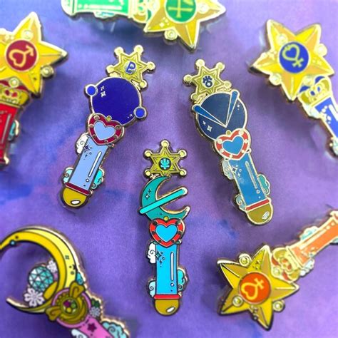 Sailor Moon Enamel Pin Etsy