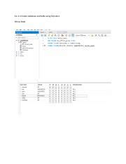 Creating Database And Tables Using SQL Step By Step Guide For Course Hero